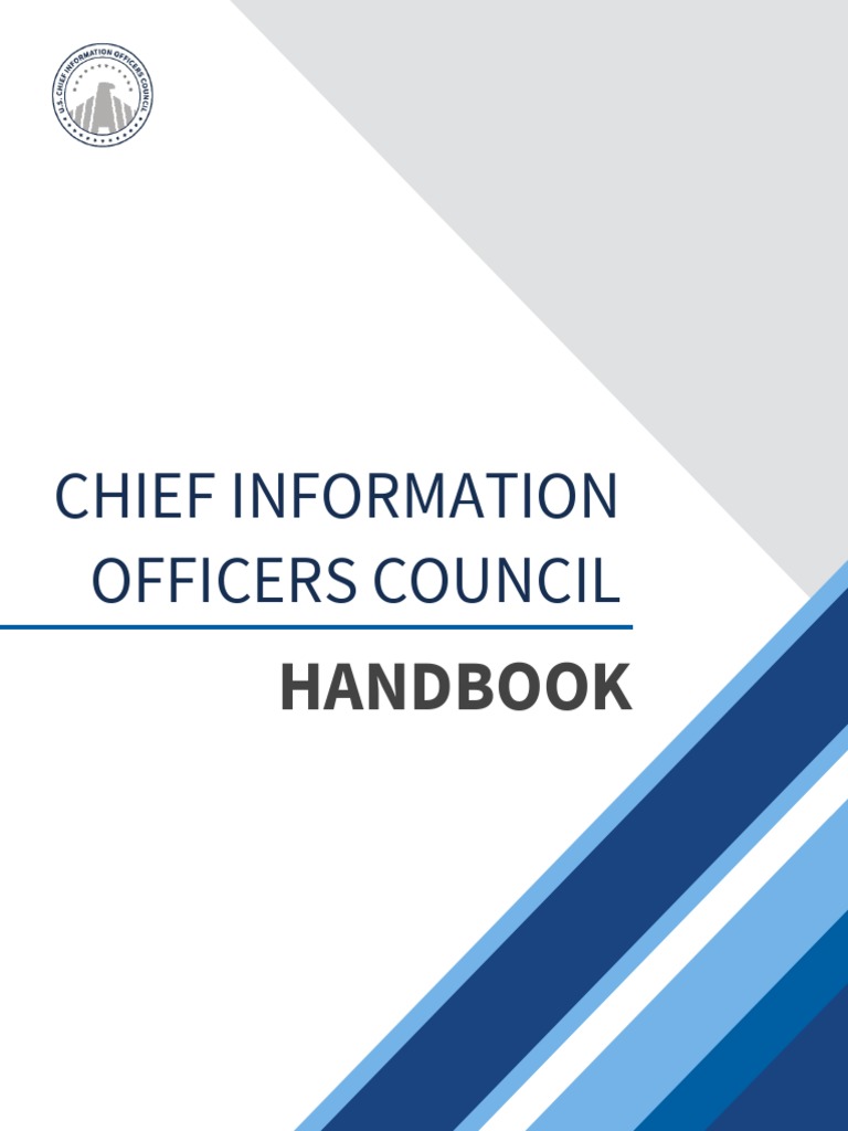 Handbook CIO | PDF | Chief Information Officer | Office Of Management ...