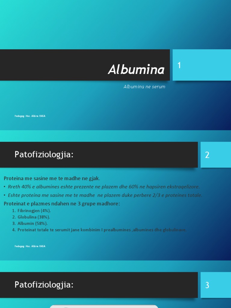 Albumina Powerp | PDF