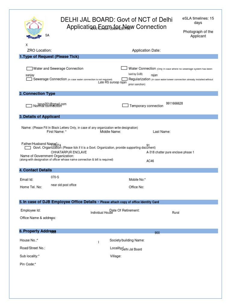 New Connection | PDF | Identity Document | Deed