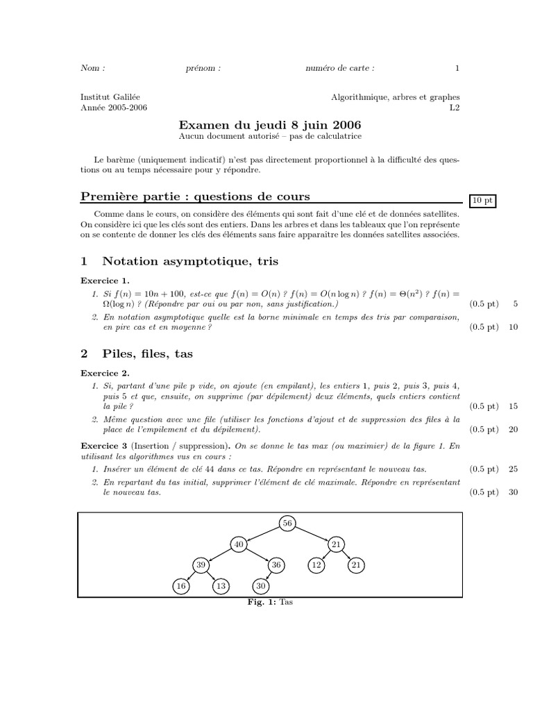 Arbre | PDF | Données informatiques | Programmation informatique
