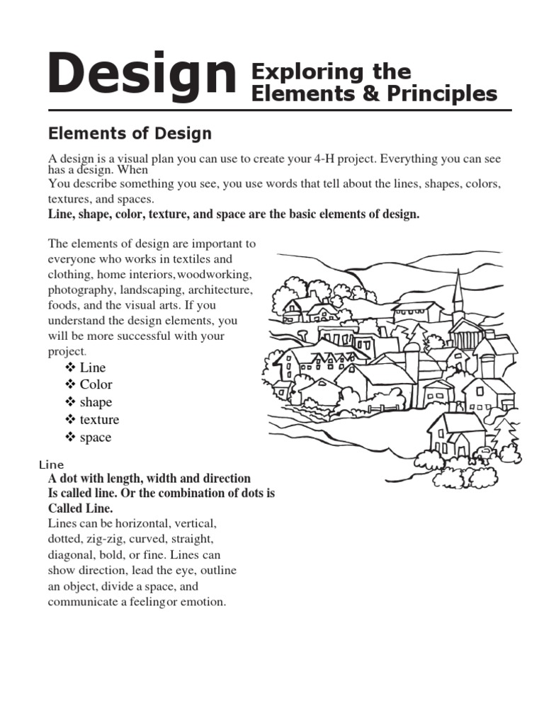 Elements of Design | PDF | Shape | Paintings