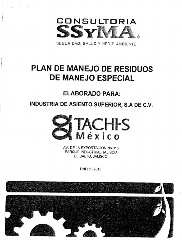 1.-Plan de Manejo de RME | PDF