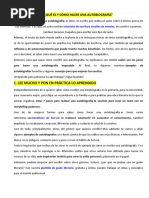 Estructura Clave de una Autobiografía | PDF | Autobiografías