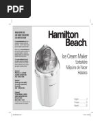 Simac Il Gelataio The Ice Cream Man Manual PDF | PDF