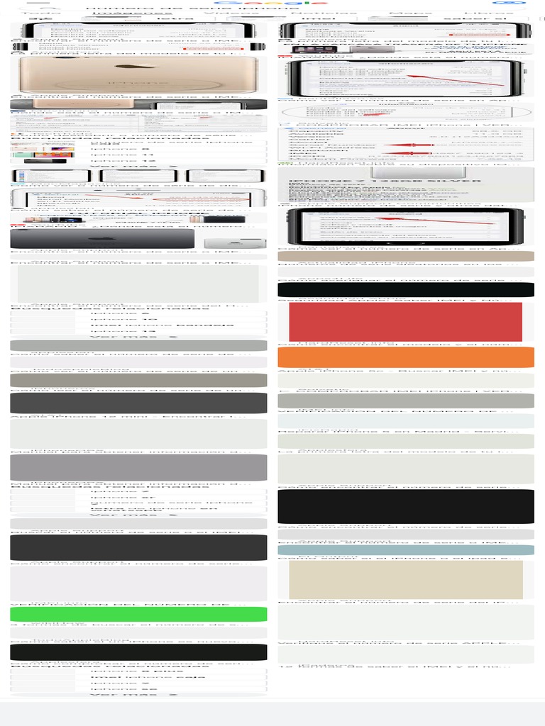 Cómo encontrar el número de serie iPhone | PDF | Yo telefono | Equipo ...