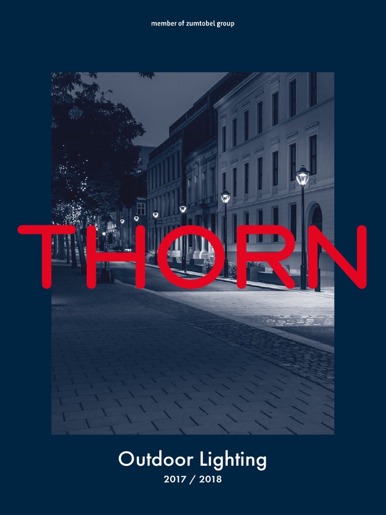 Thorn Outdoor Catalogue | PDF | Lighting | Light Emitting Diode