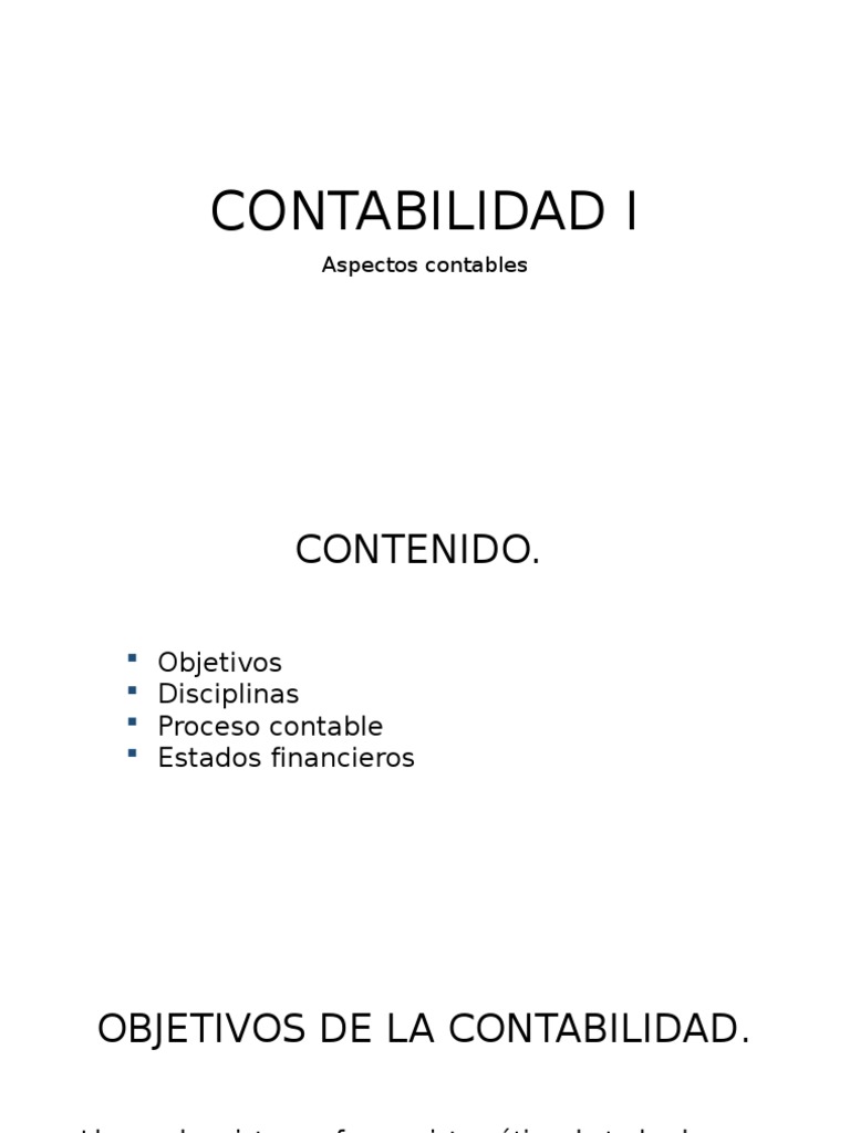 Objetivos de La Contabilidad TEMA 2 (1) (PDF - Io) | PDF | Contabilidad ...