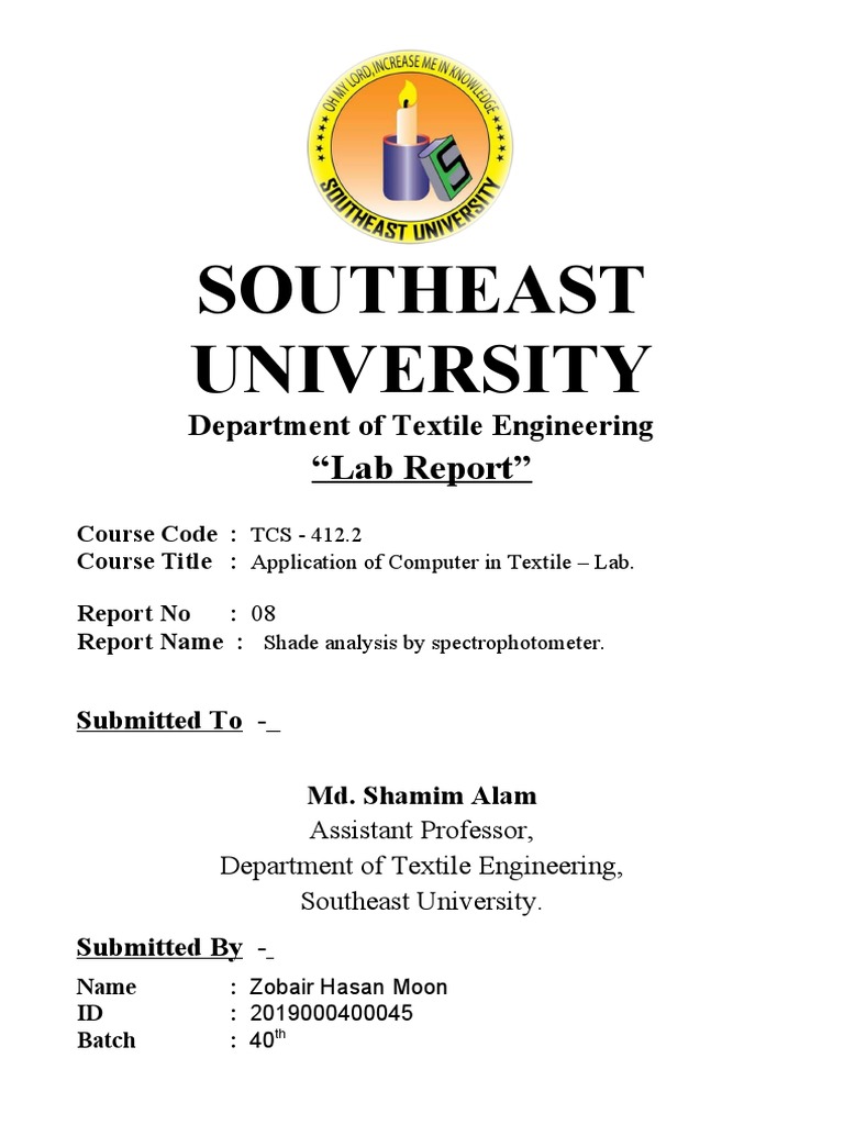 Shade Analysis by Spectrophotometer. | PDF | Spectrophotometry | Science