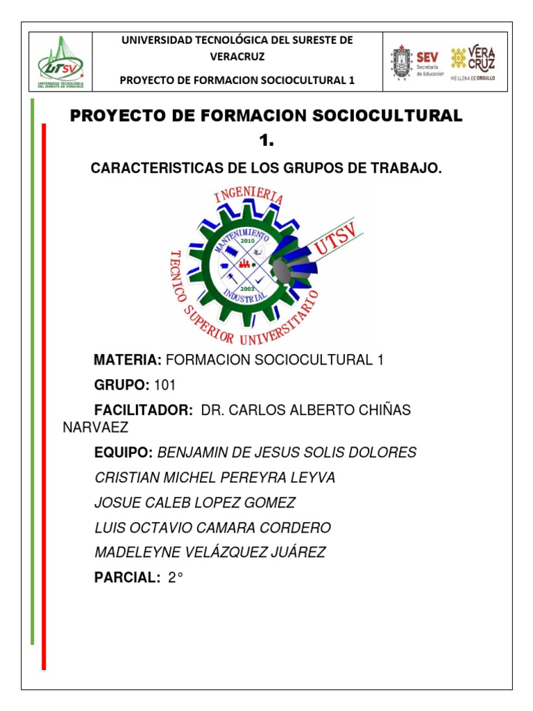 Proyecto de Formacion Sociocultural 1 002 | PDF | Moralidad