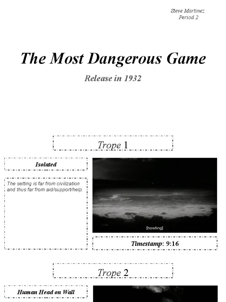 The Most Dangerous Game | PDF | Law