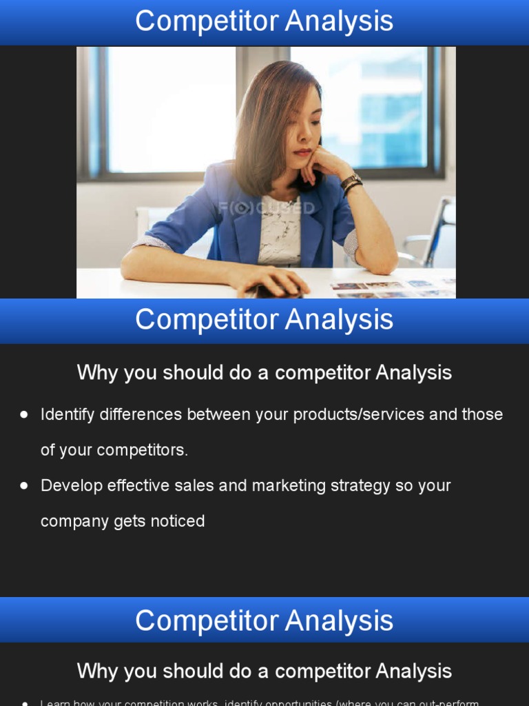 Week 9 Competitor Analysis | PDF | Swot Analysis | Competition