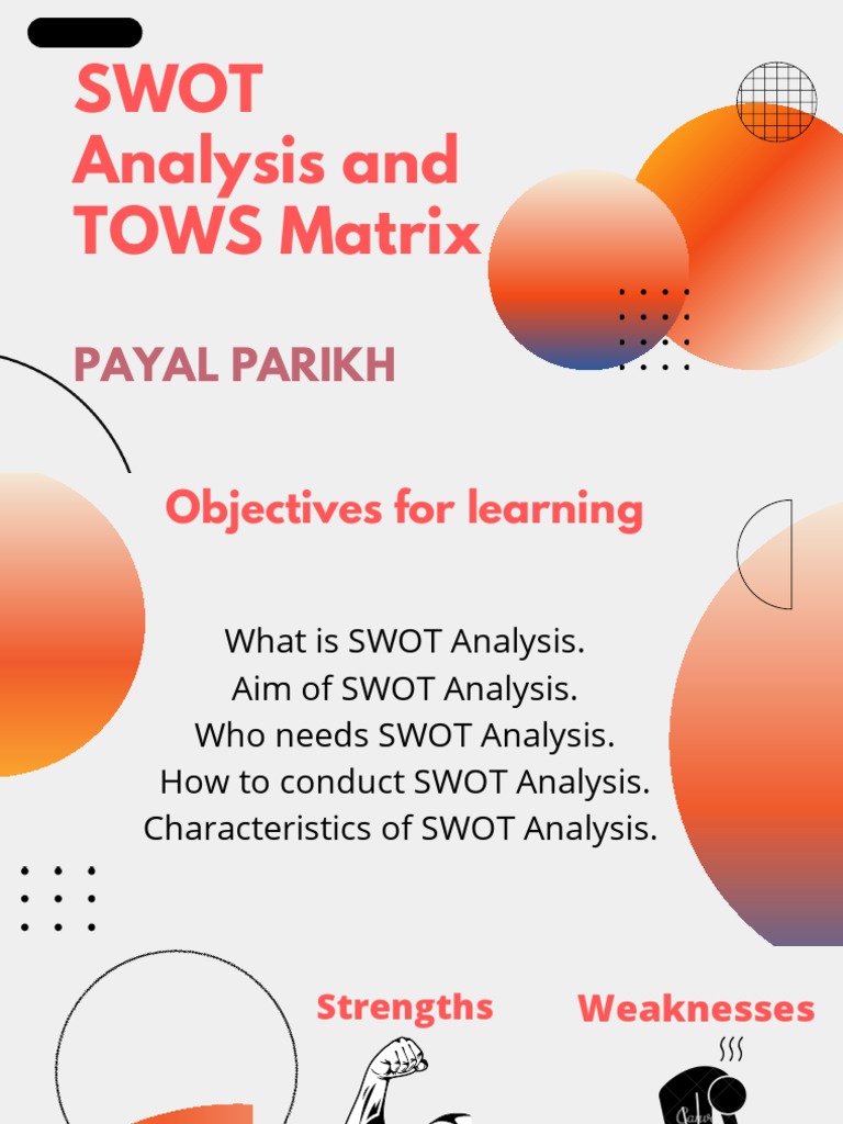 SWOT Analysis and TOWS Matrix | PDF | Swot Analysis | Business