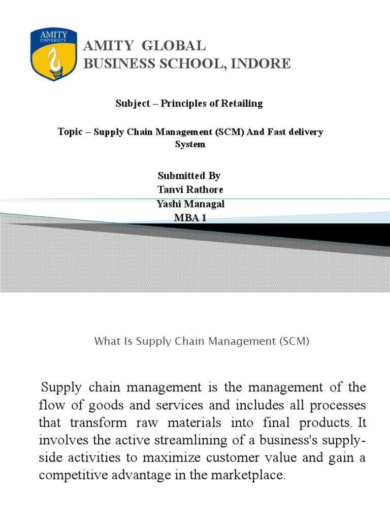 Principles of Retailing | Download Free PDF | Supply Chain Management ...
