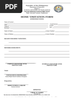Home Visitation Form | PDF