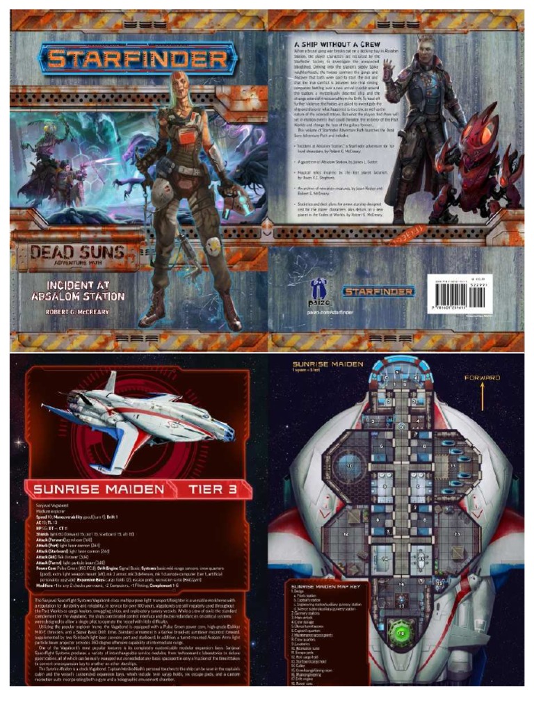 Dead Suns Incident at The Absalom Station | PDF