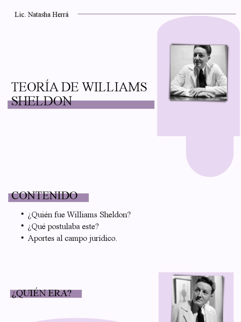 Teoría de Williams Sheldon | PDF