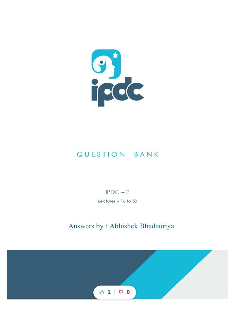 IPdc 2 Workbook Answer | PDF | Forgiveness | Mount Everest