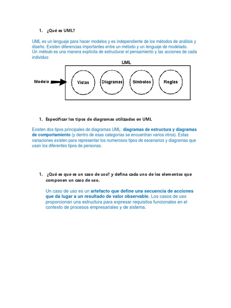 Qué Es UML | Download Free PDF | Caso de uso | Lenguaje de modelado ...