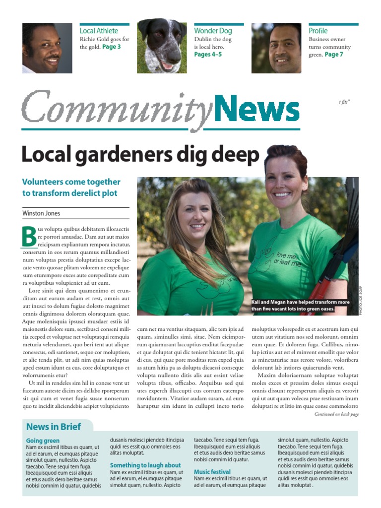 Community Newsletter | PDF