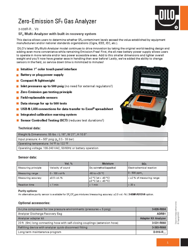 Dilo 3 038r r303 Multi Analyzer | PDF | Power Supply | Computer Engineering