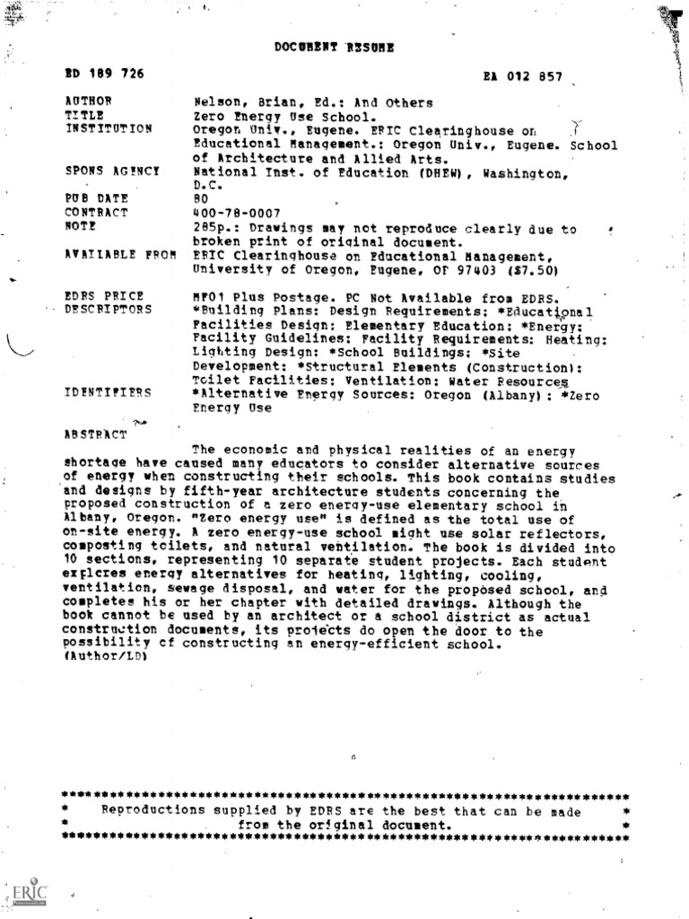 (Book) Zero Energy | PDF | Libraries | Schools