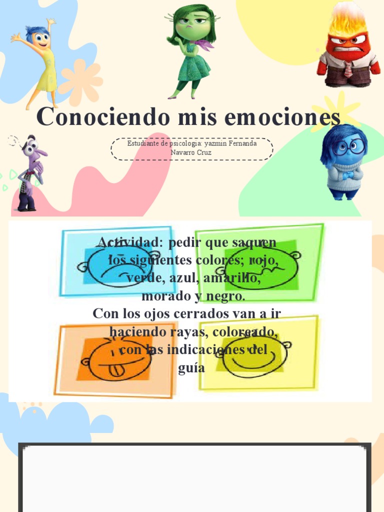 Conociendo Mis Emociones | PDF | Las emociones | Ira
