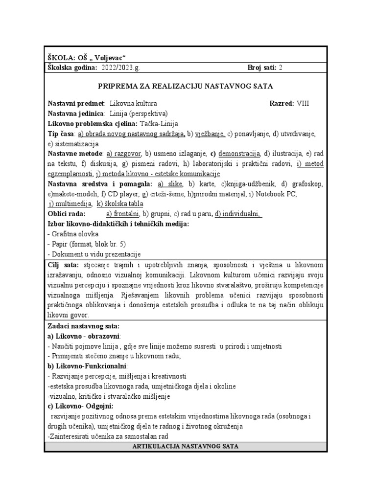 Linija Perspektiva | PDF