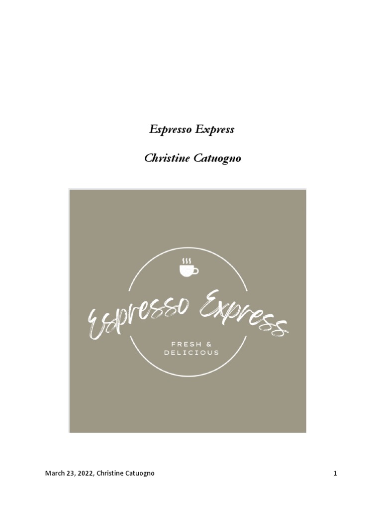 Biz Cafe Report | PDF | Coffeehouse | Coffee Biz Cafe Report | PDF | Coffeehouse | Coffee