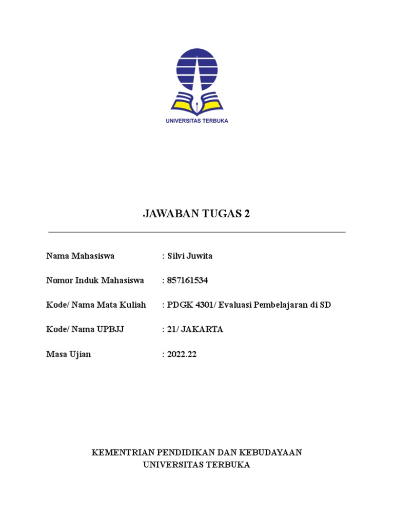 TT2-Evaluasi Pembelajaran | PDF