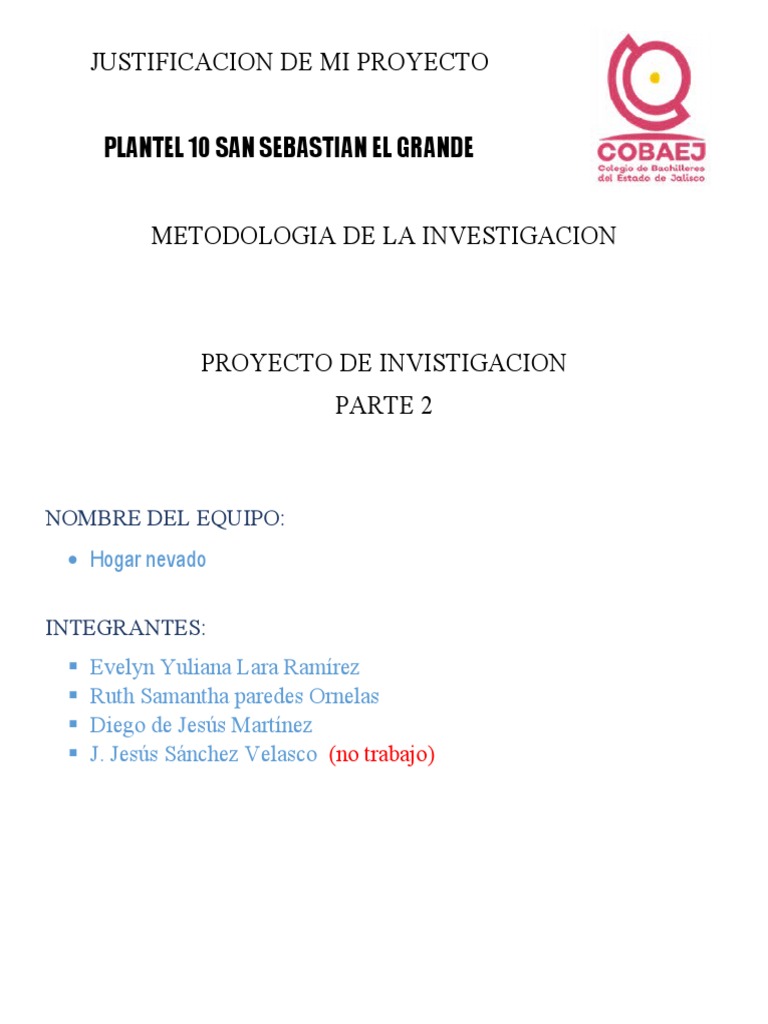 Justificacion de Mi Proyecto | PDF | Contaminación | Cuestiones ambientales