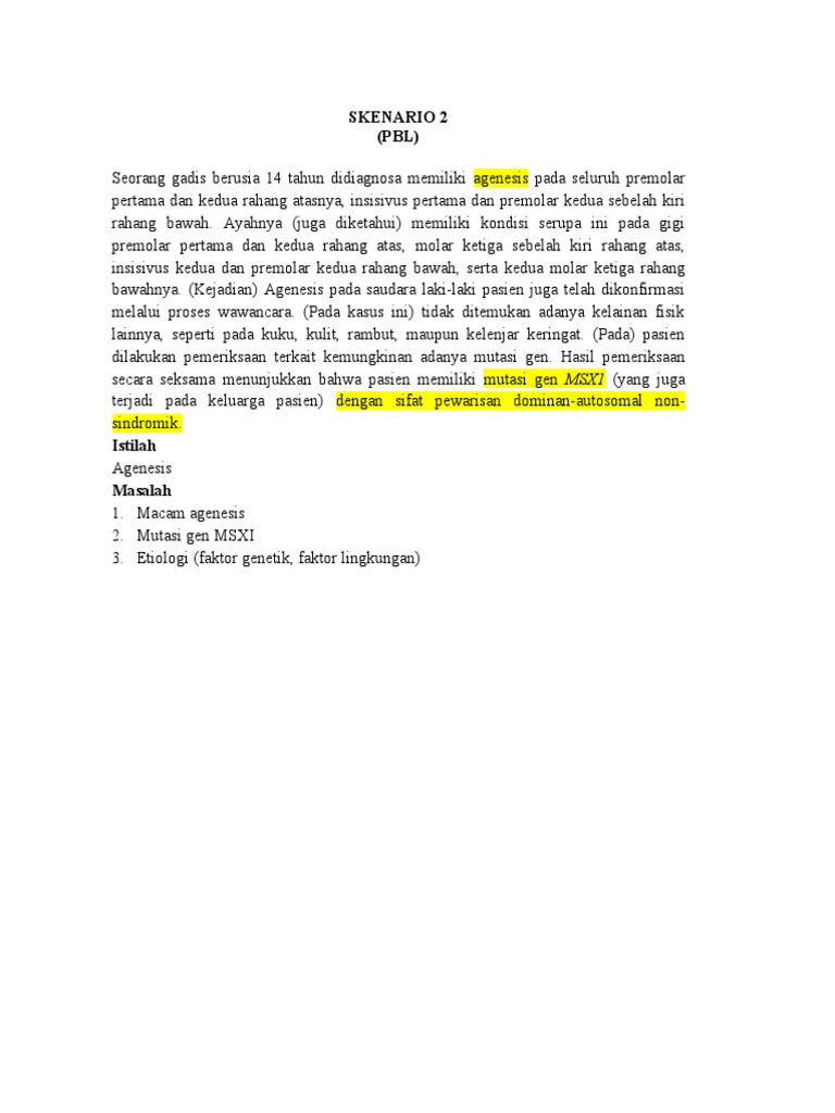 PBL 2 Blok 2 | PDF | Kesehatan Holistik | Sains & Matematika