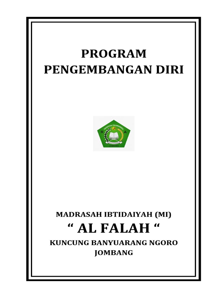 Program Pengembangan Diri | PDF
