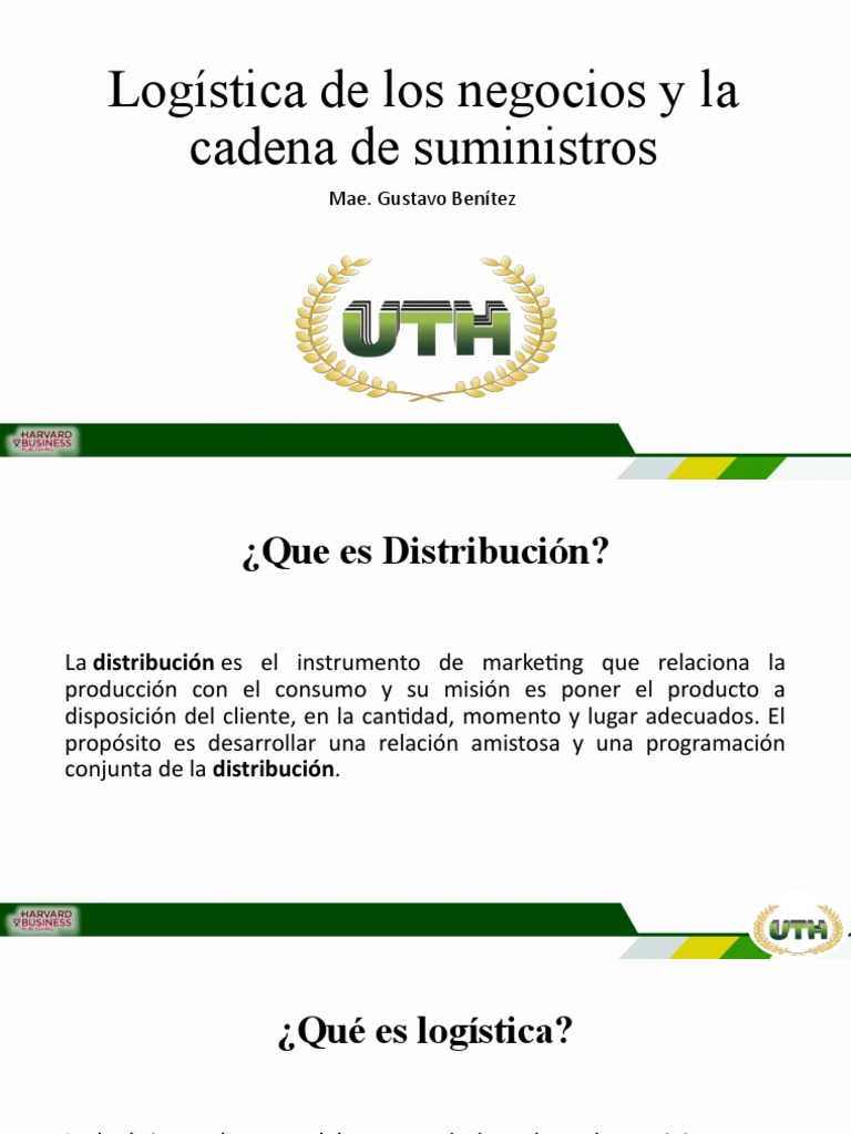 Logistica de Los Negocios y La Cadena de Suministros | PDF | Logística ...