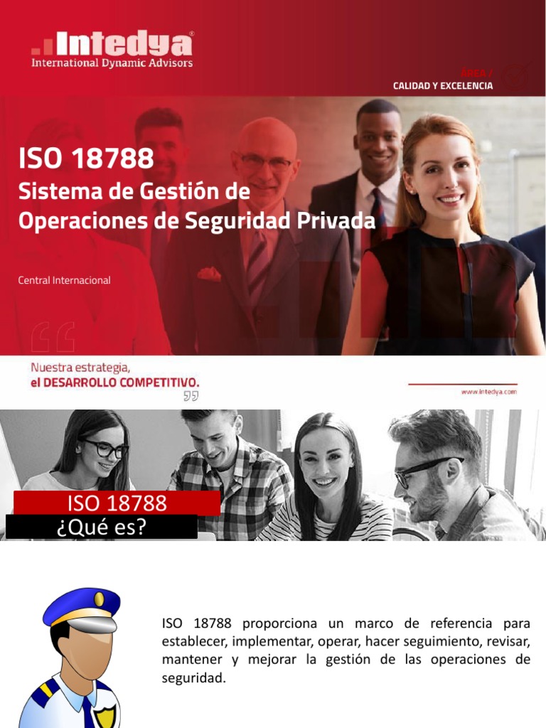 ISO 18788 Explicación | PDF | Planificación | Calidad (comercial)