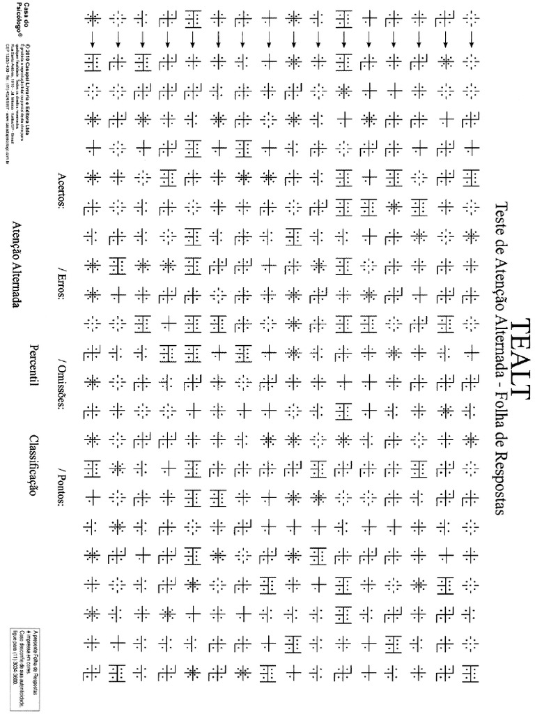 Teste Teadi - Teaco | PDF