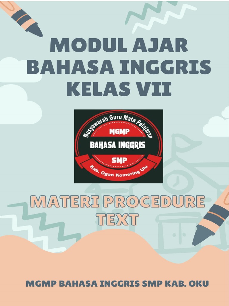 Modul Ajar Teks Prosedur SMP Kelas IX | PDF | Pengembangan Diri
