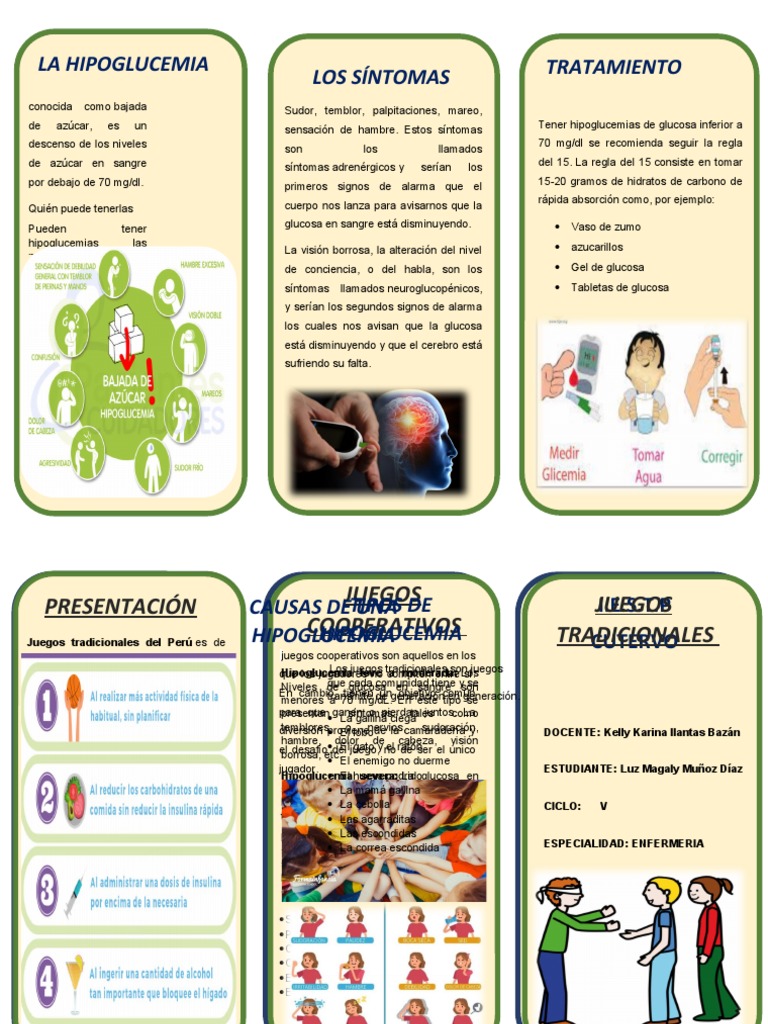 Triptico 2022-2 | PDF | Especialidades Medicas | Enfermedades y trastornos