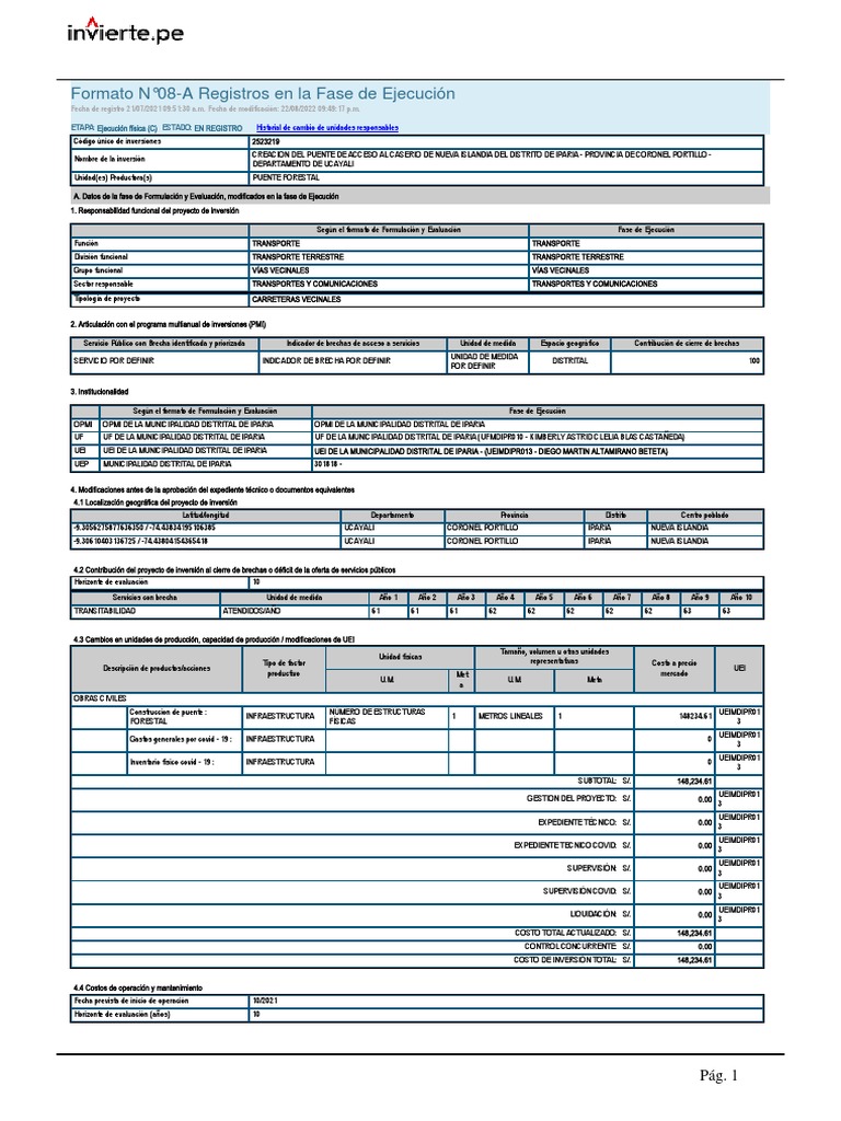 Exportacion | PDF | Tasa interna de retorno | Economias