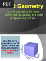 Chapter 12 Solid Geometry 1 | PDF