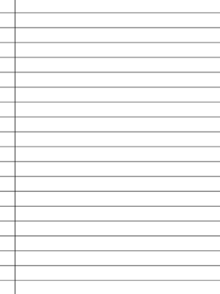 Hoja Rayada para Imprimir | PDF