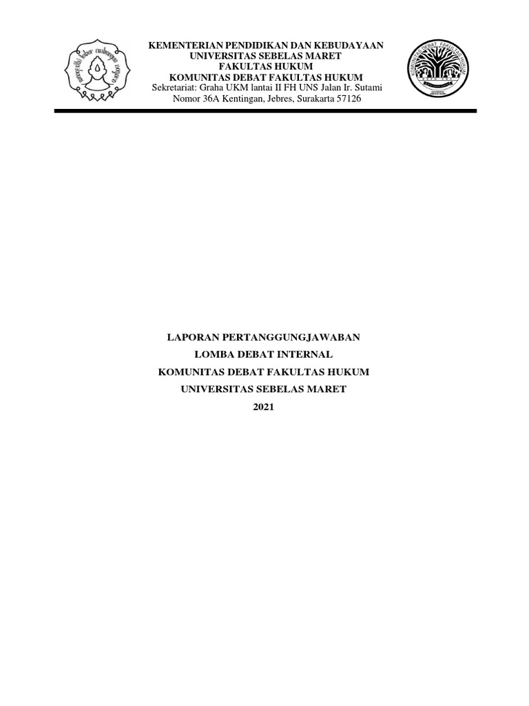 Laporan Pertanggungjawaban Ldi 2021 | PDF