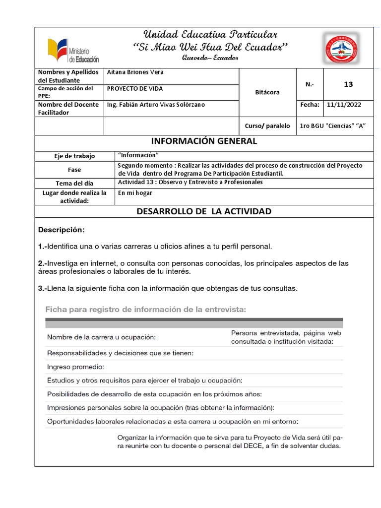 Bitacora Actividad 13 | PDF | Agronomía | Agricultura