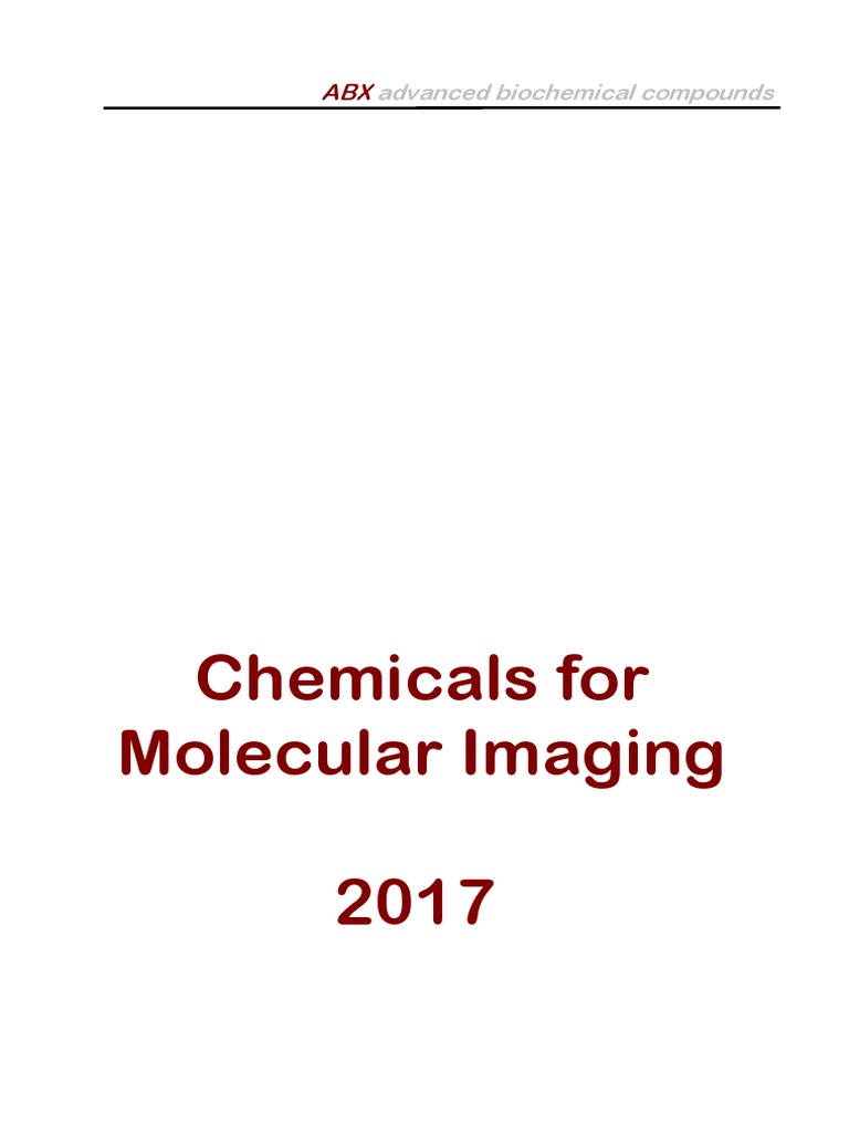 ABX Chemicals Catalogue 2017 | Download Free PDF | Positron Emission ...