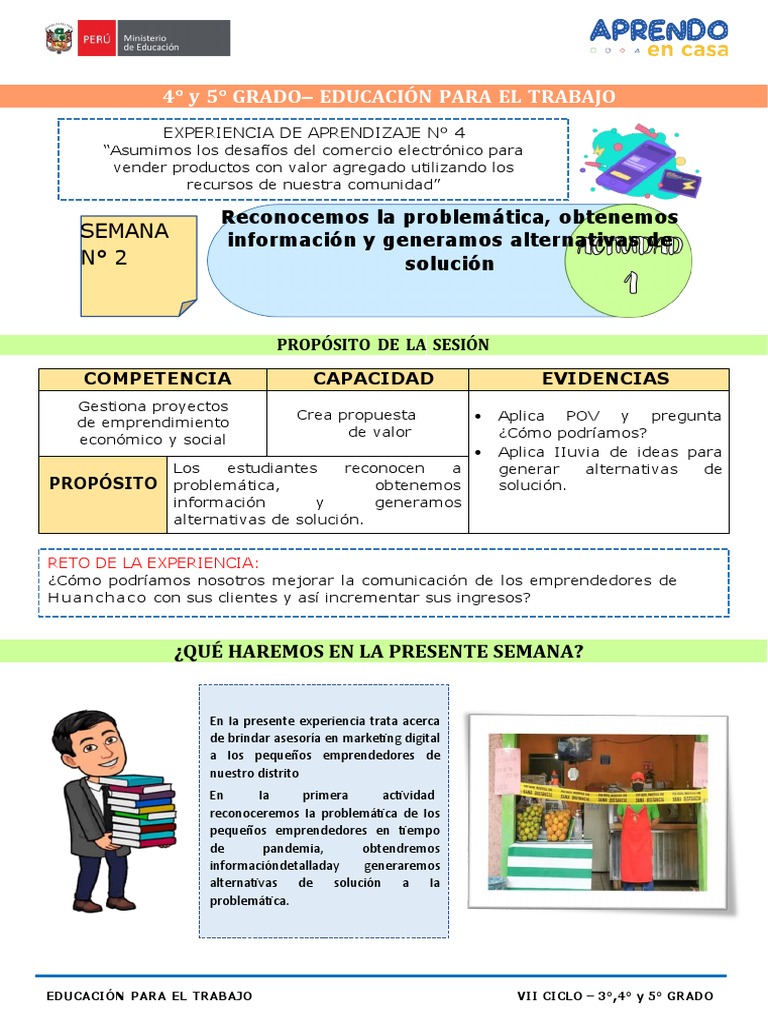 LICEO TRUJILLO - EXPERIENCIA DE APRENDIZAJE 4 - ACT 1 - 3°,4° y 5 ... LICEO TRUJILLO - EXPERIENCIA DE APRENDIZAJE 4 - ACT 1 - 3°,4° y 5 ...