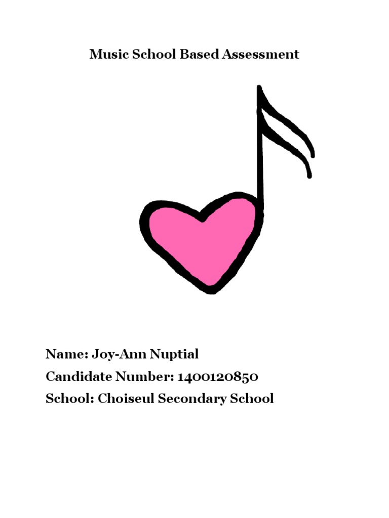 Music SBA | PDF | Song Structure | Songs