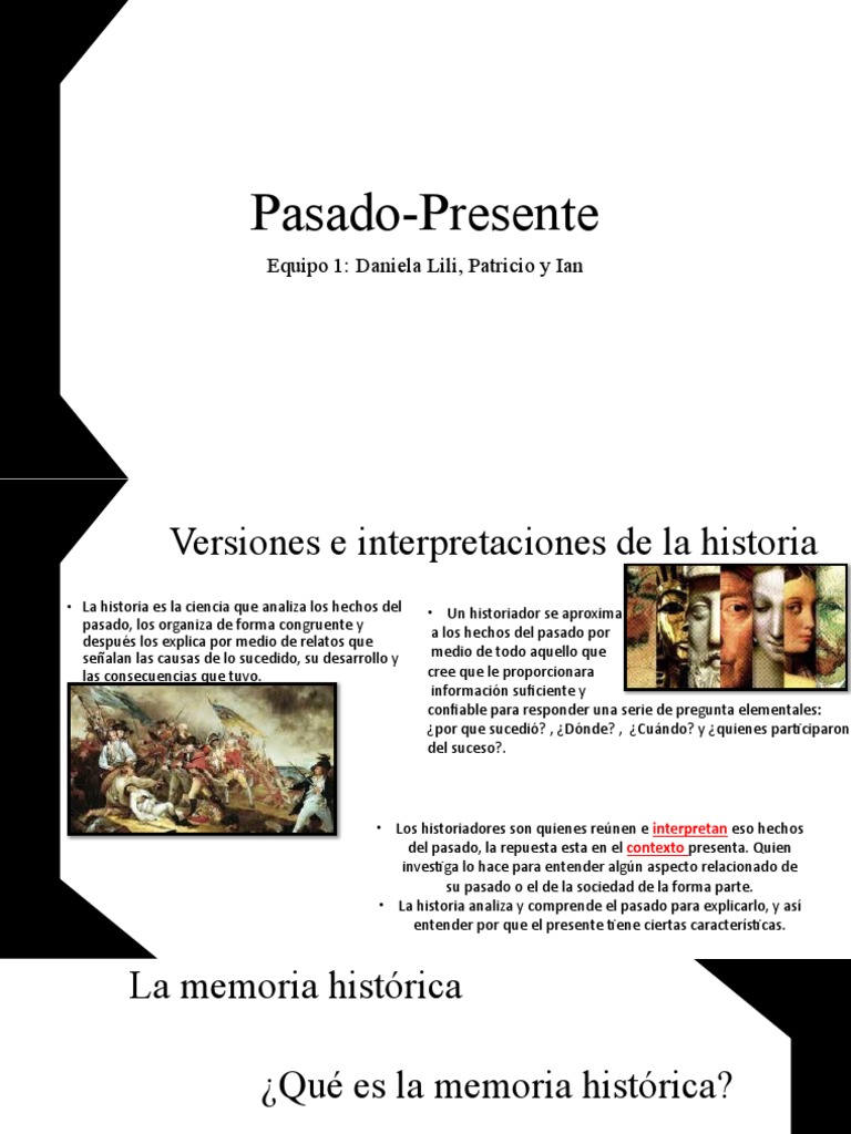 Historia: Comprender el Pasado y Presente | PDF