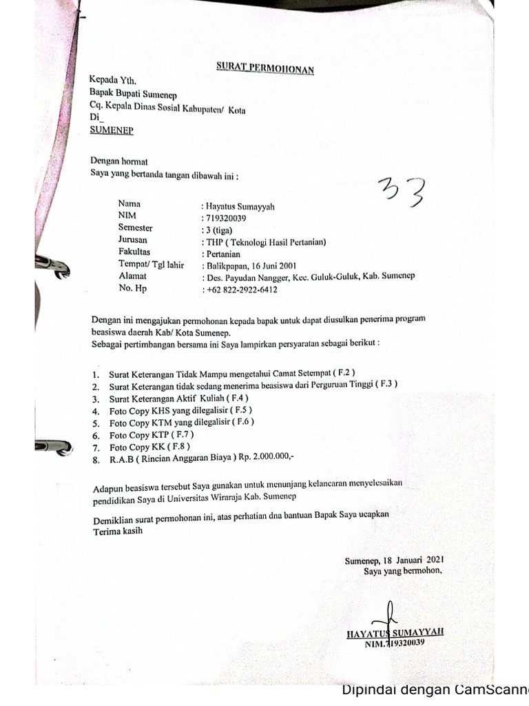 Contoh Proposal Biya Siswa Pdf