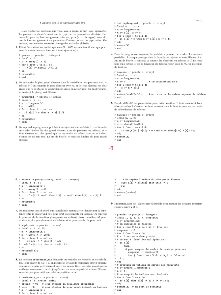 Exercice Python Télécharger Gratuitement Pdf Structure De Contrôle