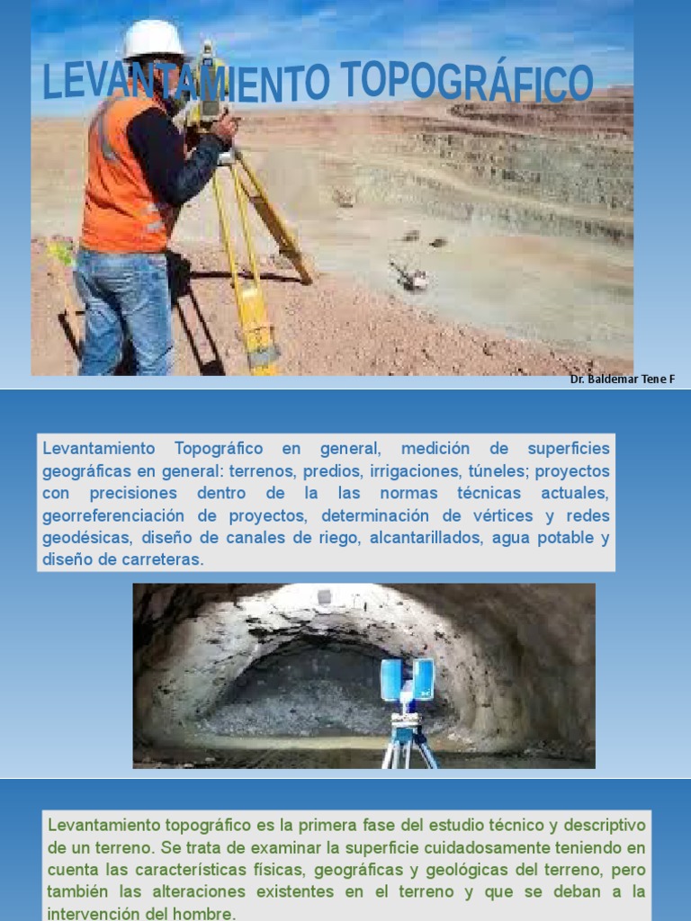 Tipos de Levantamientos Topográficos | PDF | Topografía | Ciencias de la Tierra