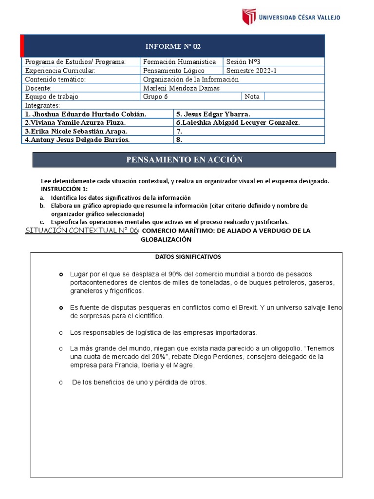 Informe 2-E6 | PDF
